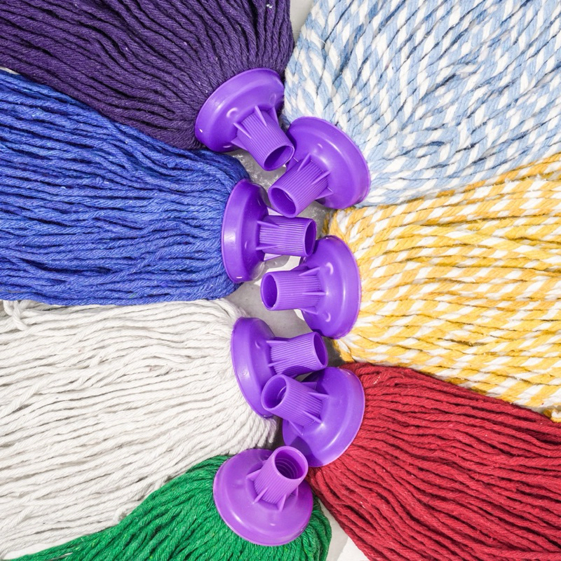 S-400 SUPERFINE COTTON MOP HEAD SUPER ABSORBENT NON-SHEDDING (NO HANDLE ...