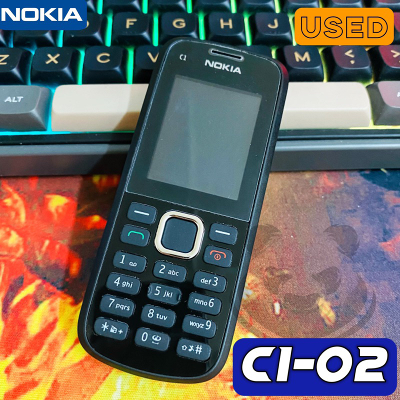[ NOKIA 2011 YEAR ] C1 02 CELLPHONE C1-02 MOBILE PHONE FUNCTION BASIC ...