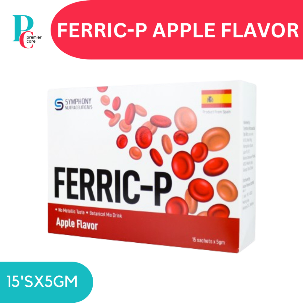 [READY STOCK] FERRIC-P IRON/HB LOW SUPPLEMENT (15 SACHETS) | Shopee ...