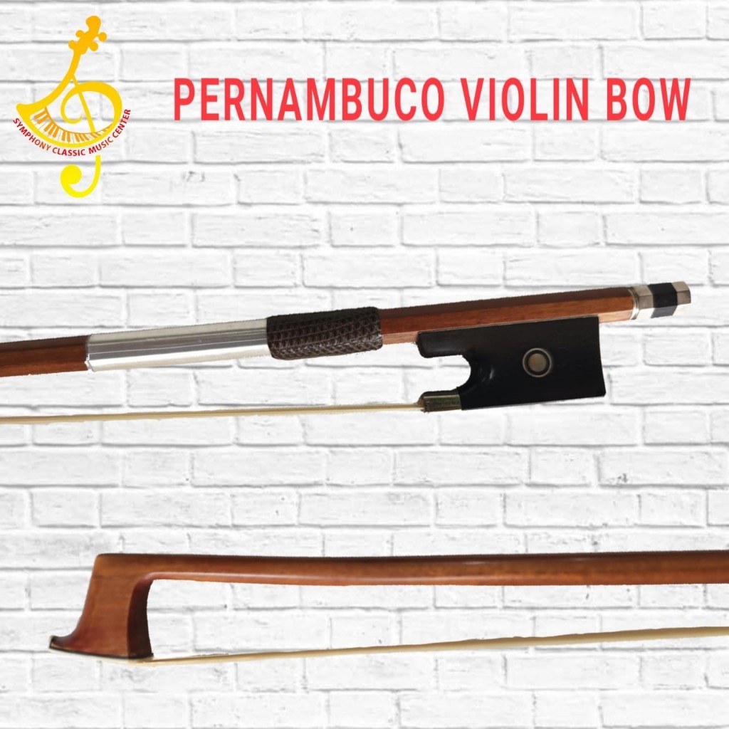 PERNAMBUCO VIOLIN BOW-SILVER MOUNTED-VERY RESPONSIVE AND GREAT TONE FOR ...