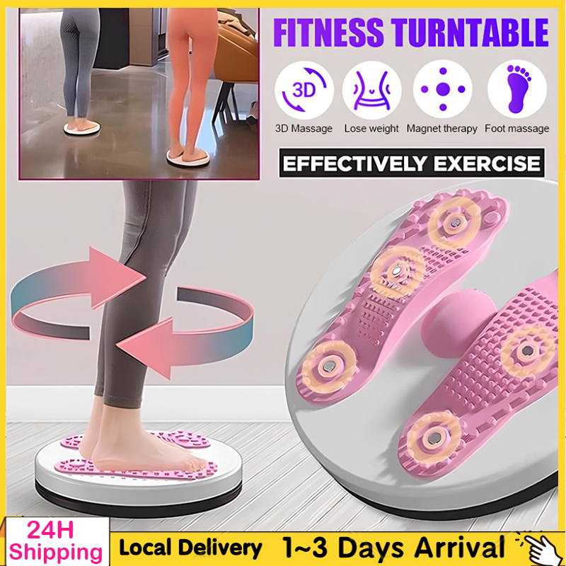 👯Yoga Waist Twisting Plate Foot Massage Twister Disc Balance Board For ...