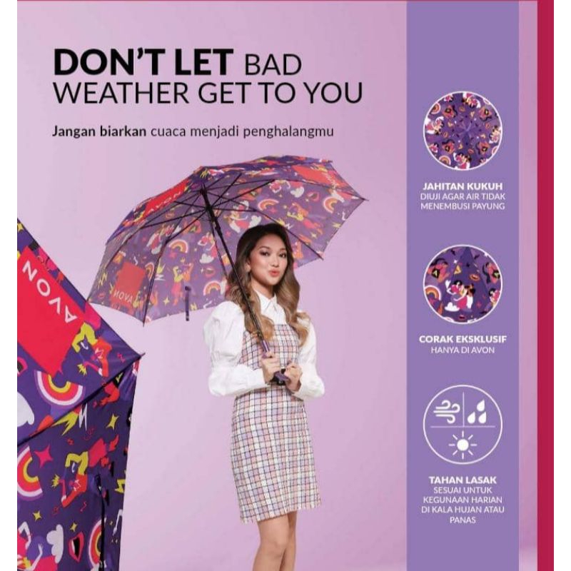 Avon umbrella offer limited edition | Shopee Malaysia