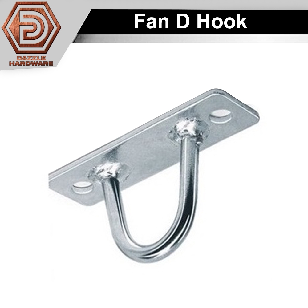 Fan D Hook ceiling fan hook besi cakur kipas siling besi gantung kipas ...