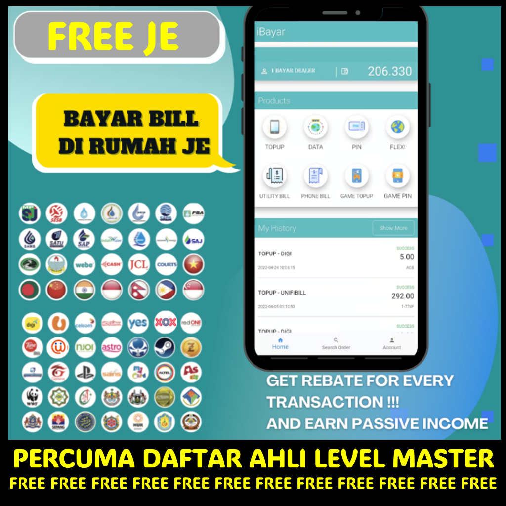 🔥HOT🔥Daftar Master Dealer Agent OTA MY | Komisen Tinggi Dan Percuma ...