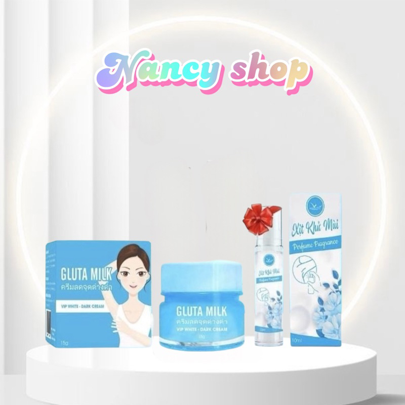 [Ready stock ]Armpit treatment cream Gluta Milk 15g+10g(buy 1 free 1 ) | Shopee Malaysia