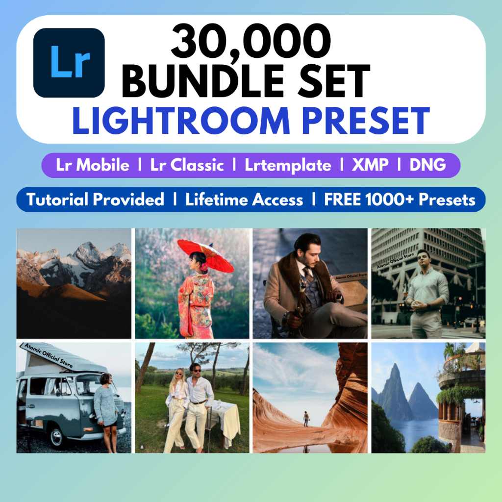 🔥INSTANT🔥 30000 Adobe Lightroom Preset Bundle Desktop & Mobile | Lightroom | Preset | Filter ...