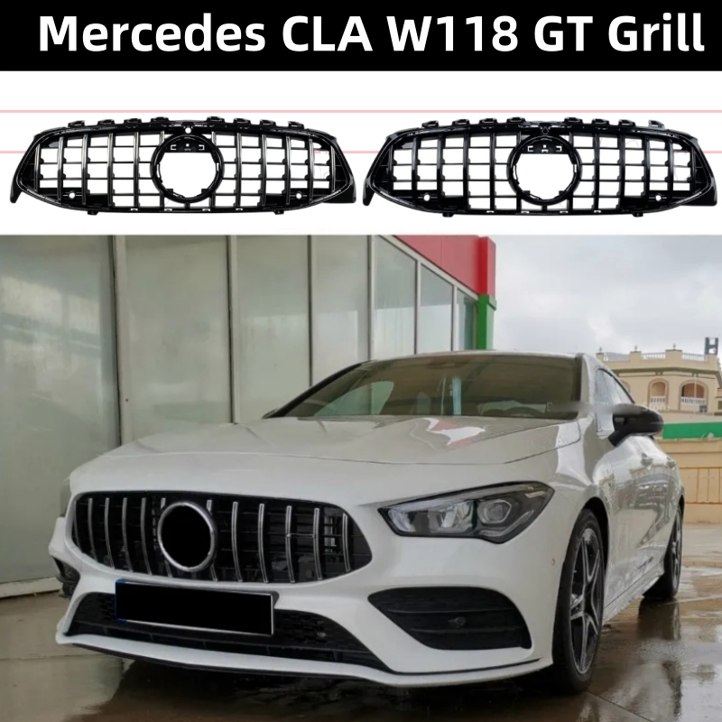 Mercedes W118 Gt Grill CLA 200 250 35 AMG Line Bumper Grille | Shopee ...