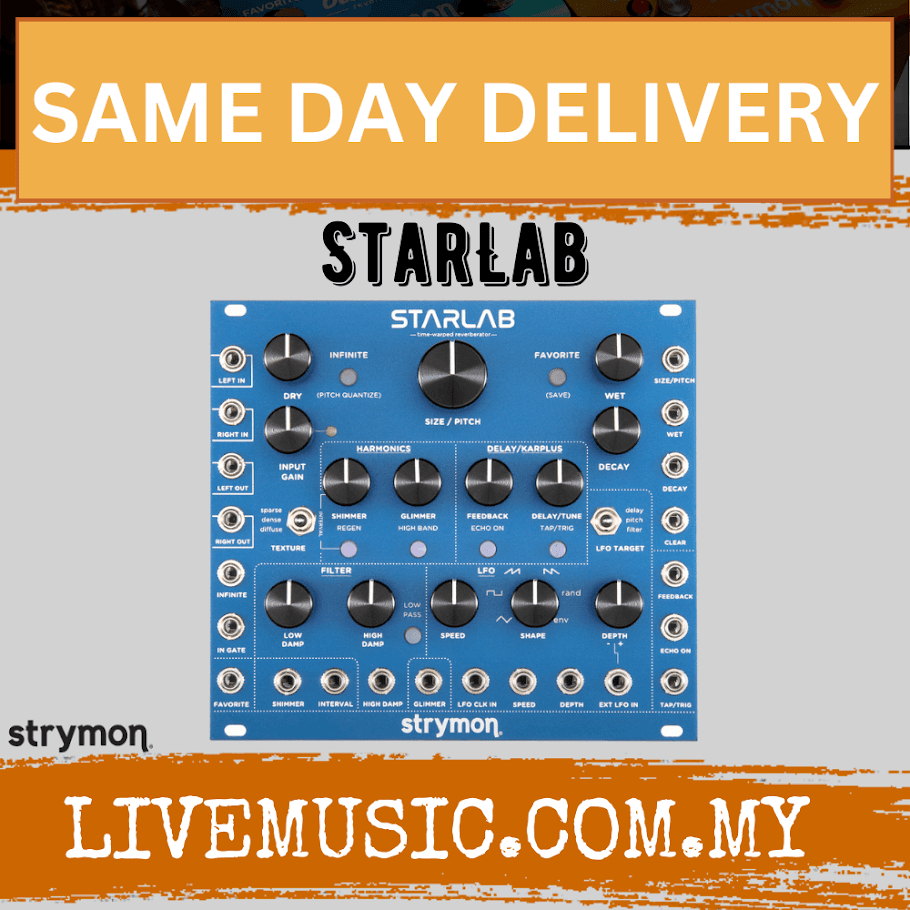 Strymon StarLab Time-Warped Reverberator Effects Module w/o adapter ...