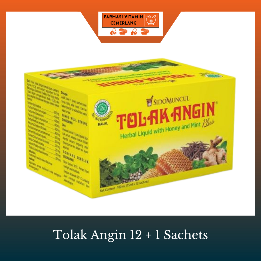 Tolak Angin | Traditionally used to relieve flatulence | Sido Muncul ...