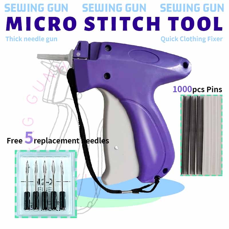 Ready🔥Micro Stitch Tool Quick Clothing Fixer Clothes fastener Bed sheet ...