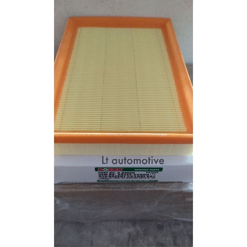 A-8490D Hyundai accent 1.5 2000 air filter (DOSAN Brand) | Shopee Malaysia
