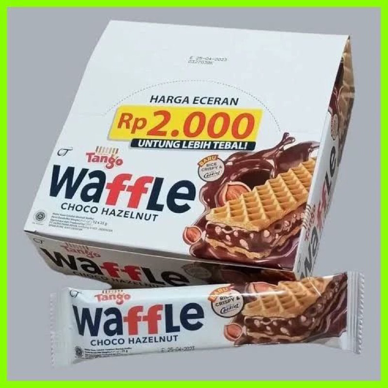 waffle tango choco hazelnut 25g x 12 pcs | Shopee Malaysia