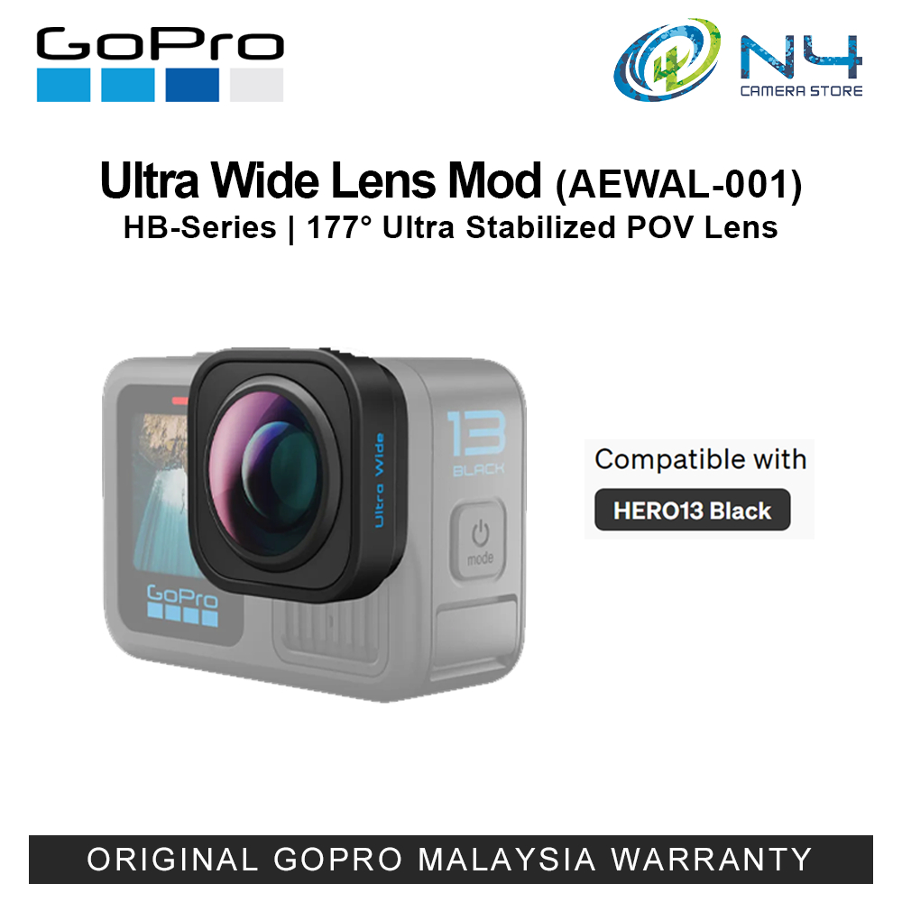 [NEW LAUNCH] Gopro Hero 13 Max Lens Mod 3.0 Ultra Wide Lens Mod 177 ...