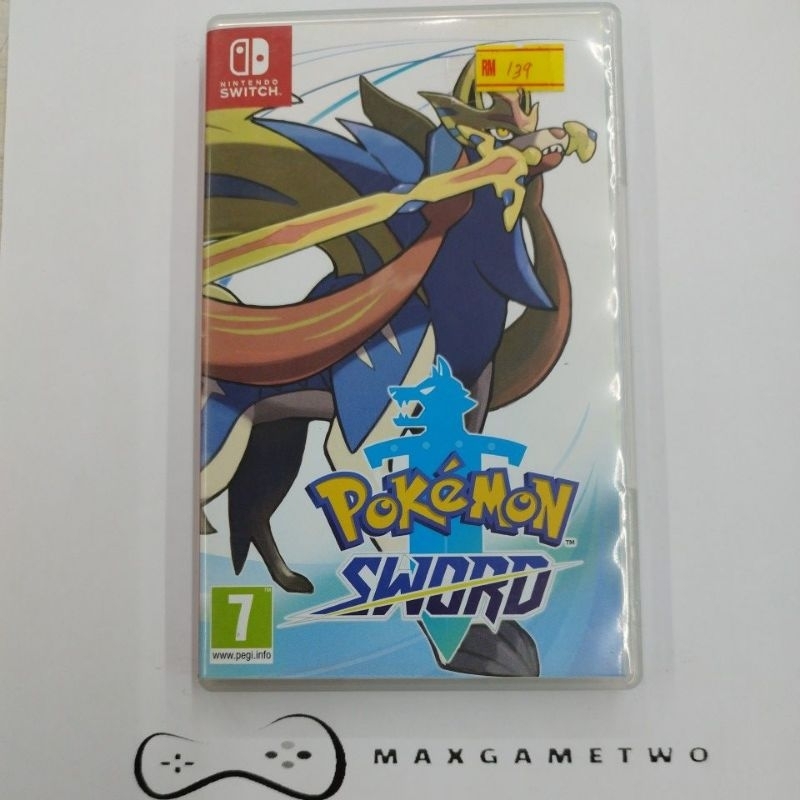 USED SWITCH Pokemon Sword (English/Chinse) | Shopee Malaysia