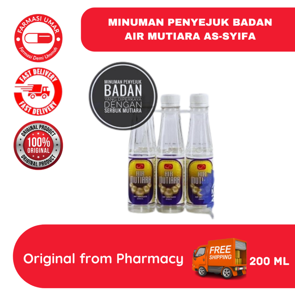 AIR MUTIARA 200ML (AIR MINUMAN PENYEJUK BADAN) | Shopee Malaysia