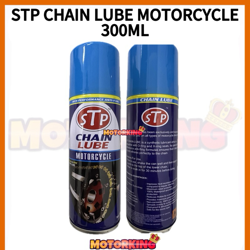 STP CHAIN LUBE MOTORCYCLE MINYAK RANTAI MOTORSIKAL 300ML MINYAK STP ...