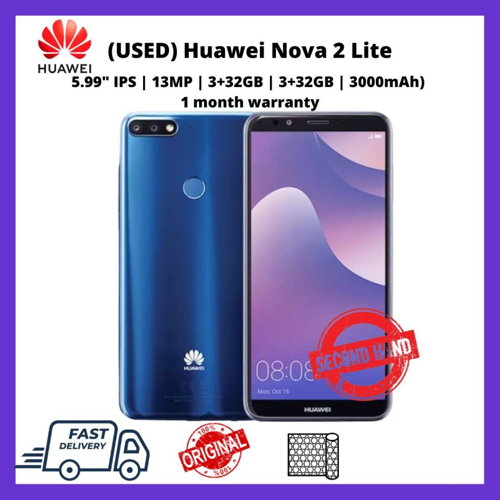 (USED) Huawei Nova 2 Lite (5.99" IPS | 13MP | 3+32GB | SD 430 | 3000mAh ...