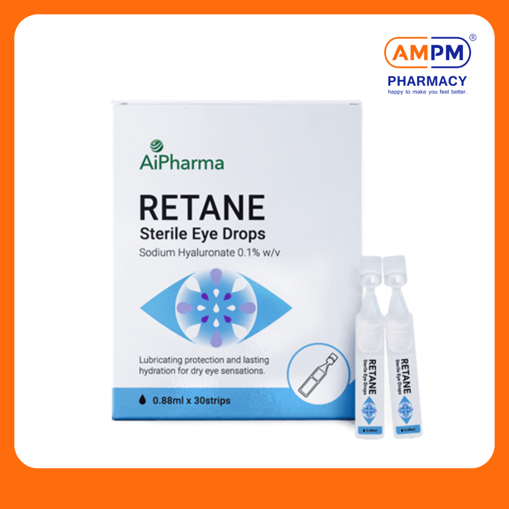 AiPHARMA Retane Eye Drop 0.88ml (30's) | Shopee Malaysia