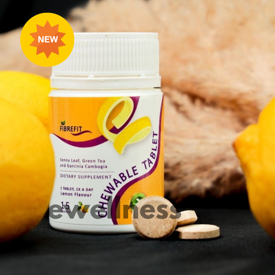 Fibrefit Limited Edition Chewable Tablet Lemon Detox 15 Tablets ...