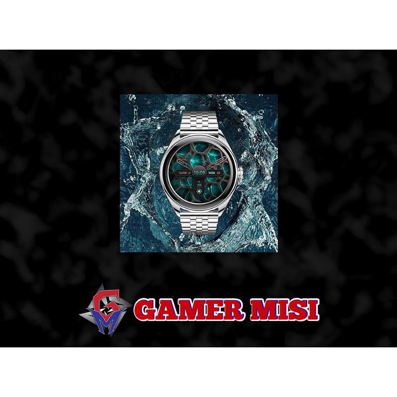 MT55 SMARTWATCH STAINLESS STEEL COLOR SILVER SCREEN AMOLED (NEW ...