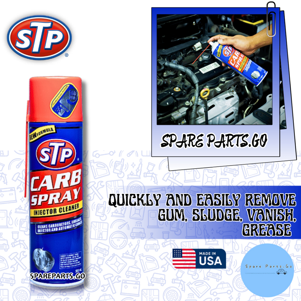 🔥[Ready Stock现货]🔥STP Carb Spray Injector Cleaner(500 ml) 💯Original ...