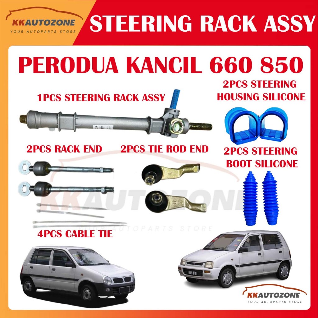 13 pcs / 11 pcs Steering Rack Assy Perodua Kancil 660 850 ( Brand New ...