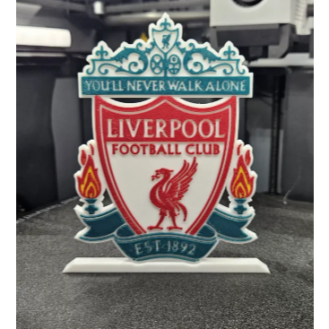 Liverpool FC Logo Table Stand Ver 2 (Size 131mm x 110mm) | Shopee Malaysia