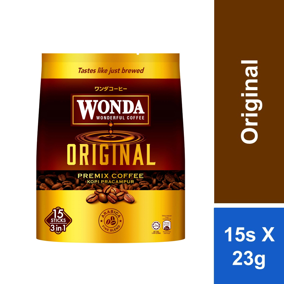 Wonda 3 in 1 Original 18g x 15s | Shopee Malaysia