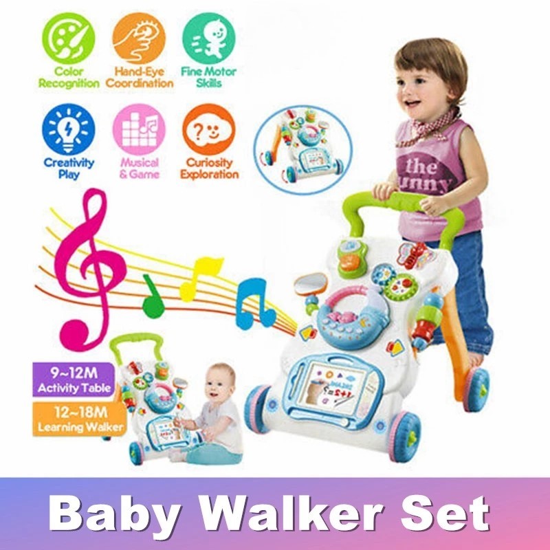 Musical Baby Walker Baby Walkers Learning Walker Baby Push Walker Music ...