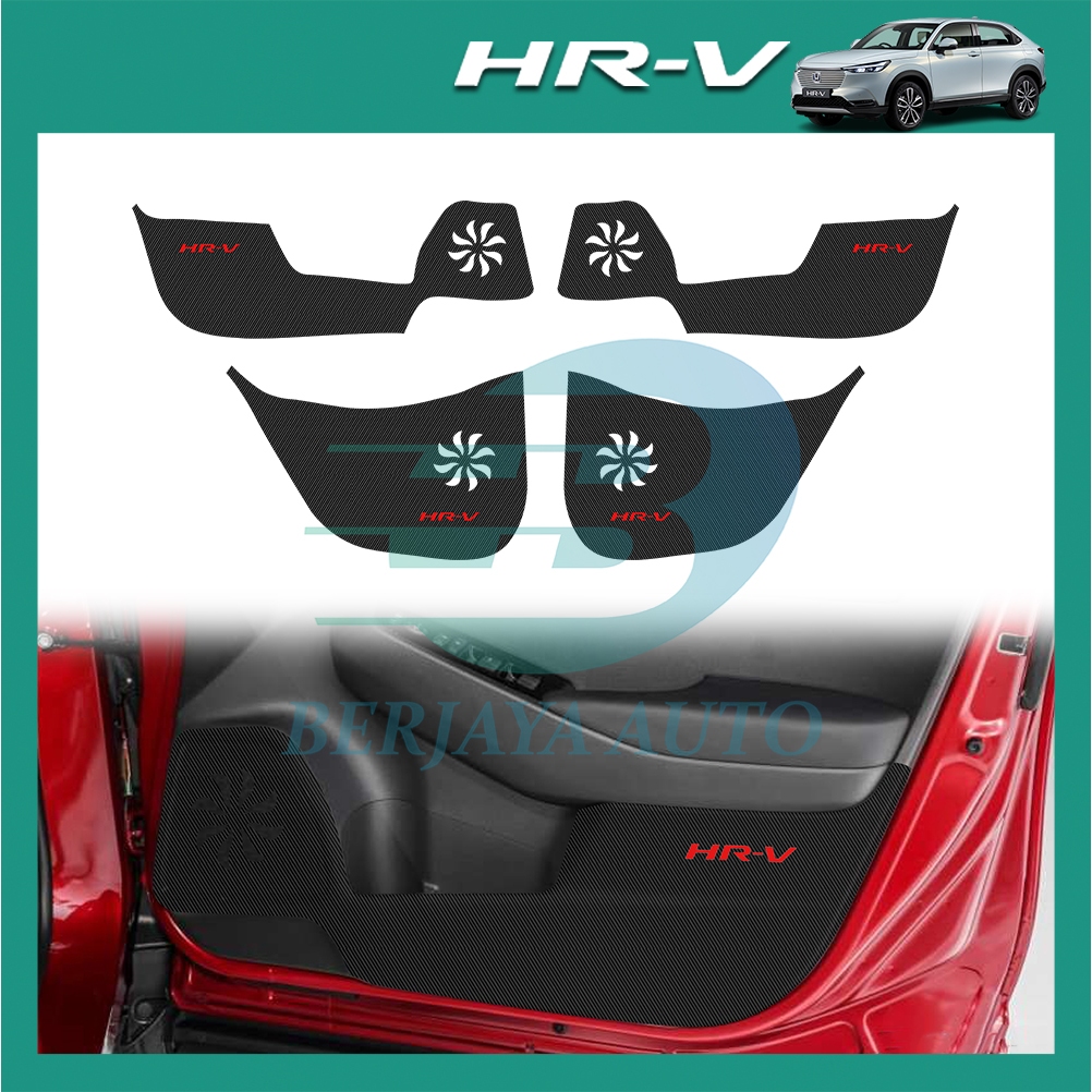 Honda HRV 2022-2025 Door Panel Protector Sticker Carbon Fiber Design ...