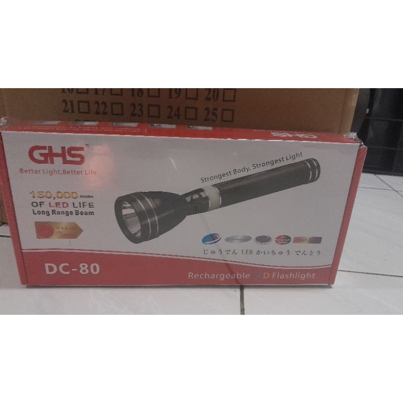 100% ORIGINAL JAPAN GHS🔥 GHS 5SC Tactical DC-80 Torch Light | Shopee ...