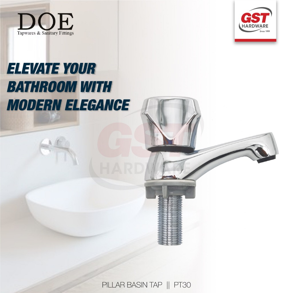 🔥 DOE Water Tap Bathroom Faucet Bathroom Tap Paip Sinki Bilik Air Water ...