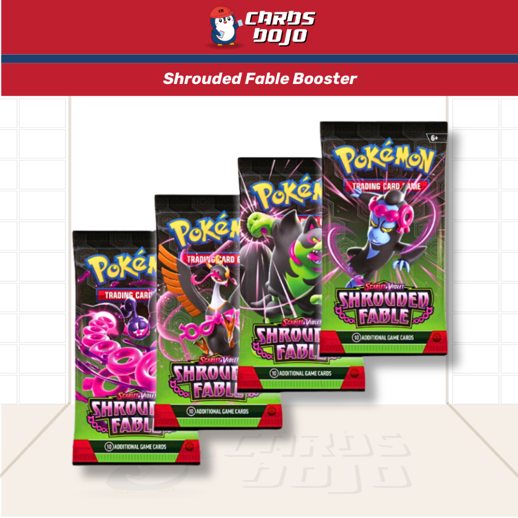 [READY STOCK] Pokemon TCG Shrouded Fable Booster Pack & Booster Bundle ...