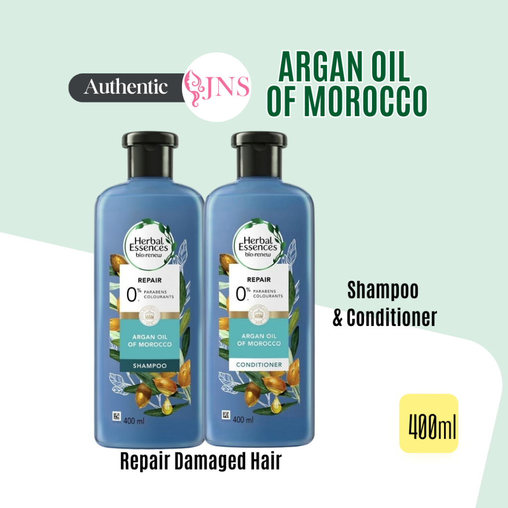 Herbal Essences Repairing Argan Oil Of Morocco Shampoo & Conditoner ...