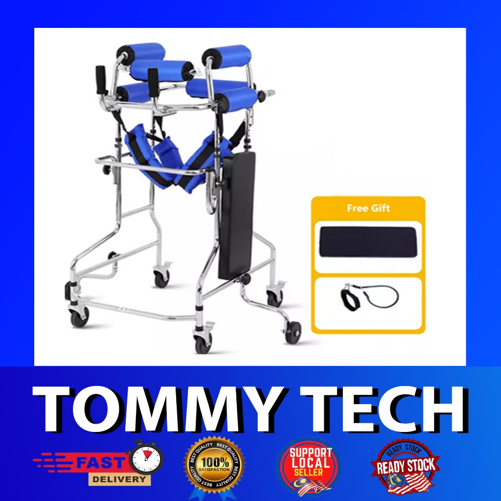 Rehabilitation training equipment standing frame walker elderly stroke ...