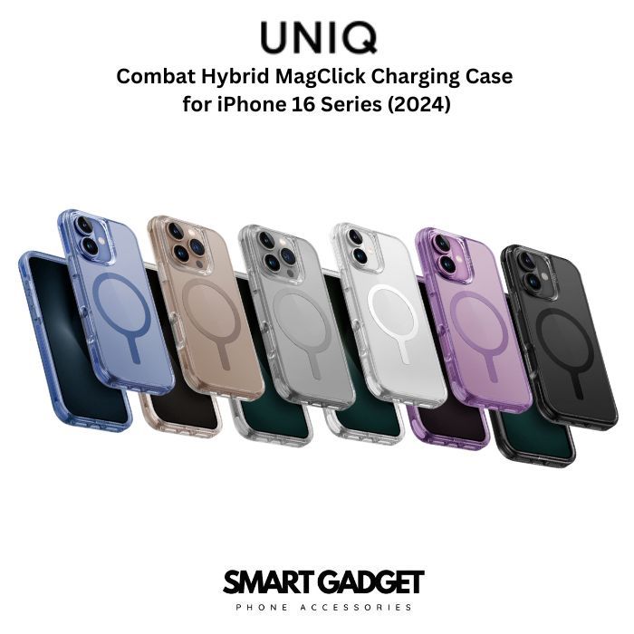 Uniq Combat Hybrid MagClick Charging Case for iPhone 16 Series (2024 ...