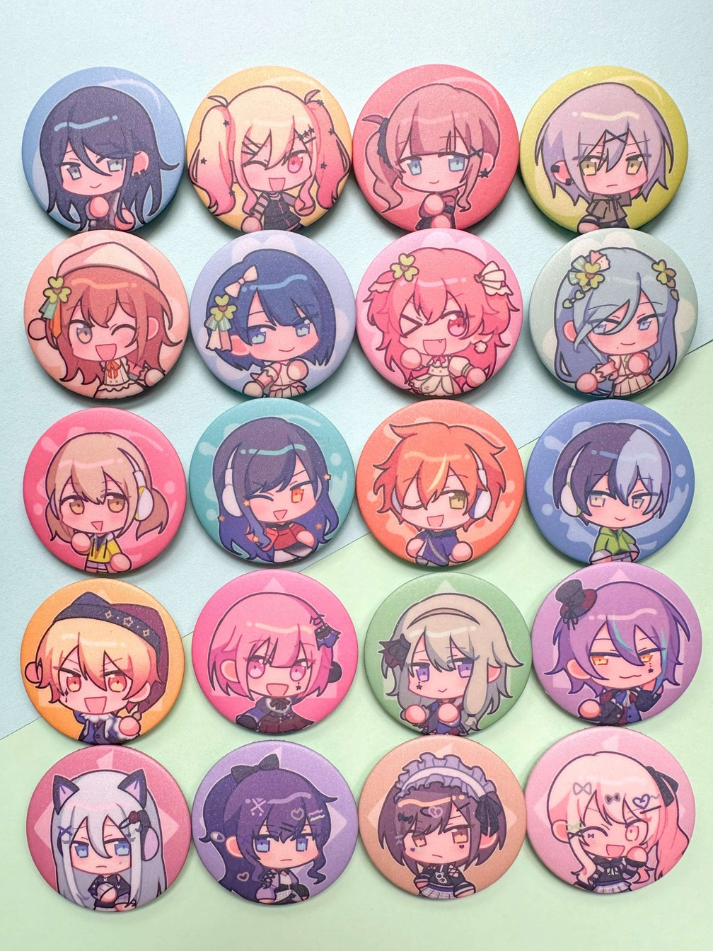Project Sekai 44mm Badges Vocaloid Leo/need More More Jump Vivid Bad ...