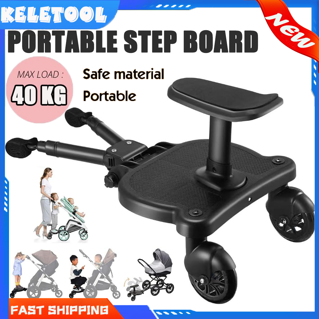 【Newly reinforced】Stroller Step Buggy Board Connector Toddler Comfort ...