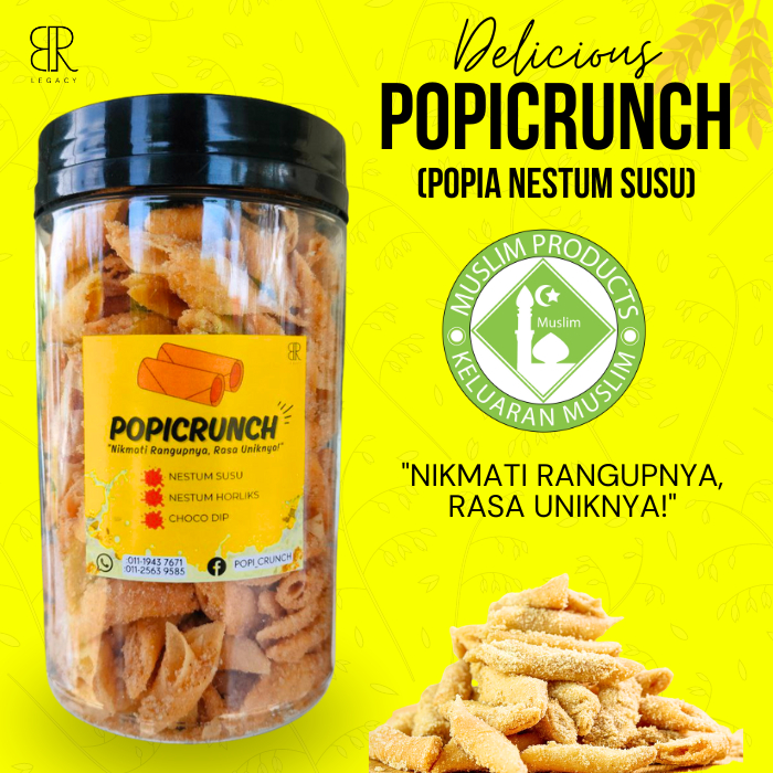 POPICRUNCH - POPIA NESTUM SUSU RANGUP (210gram) | Shopee Malaysia