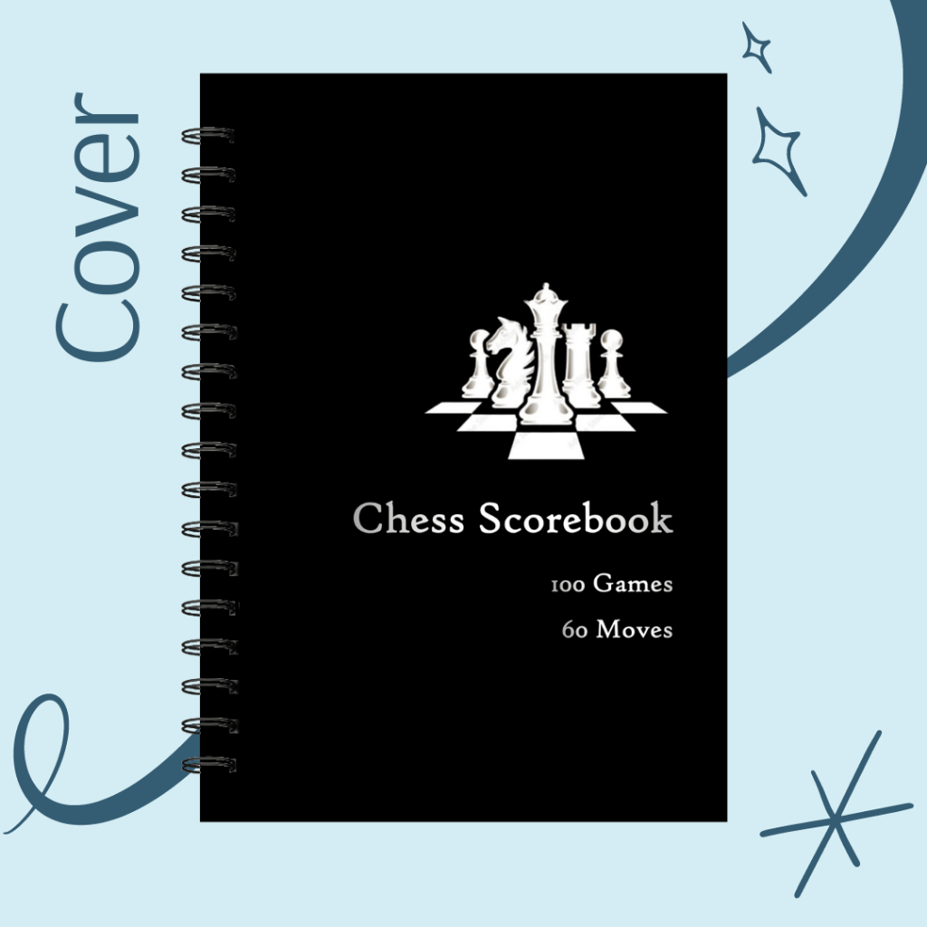 Chess Scorebook Notation Record Book 100 Games 60 Moves | Shopee Malaysia