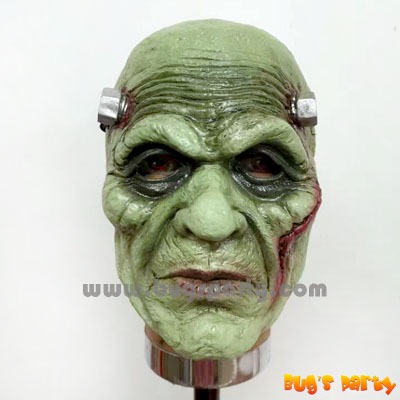 Halloween Accessories Skull Mask, Green Monster Frankenstein Mask ...