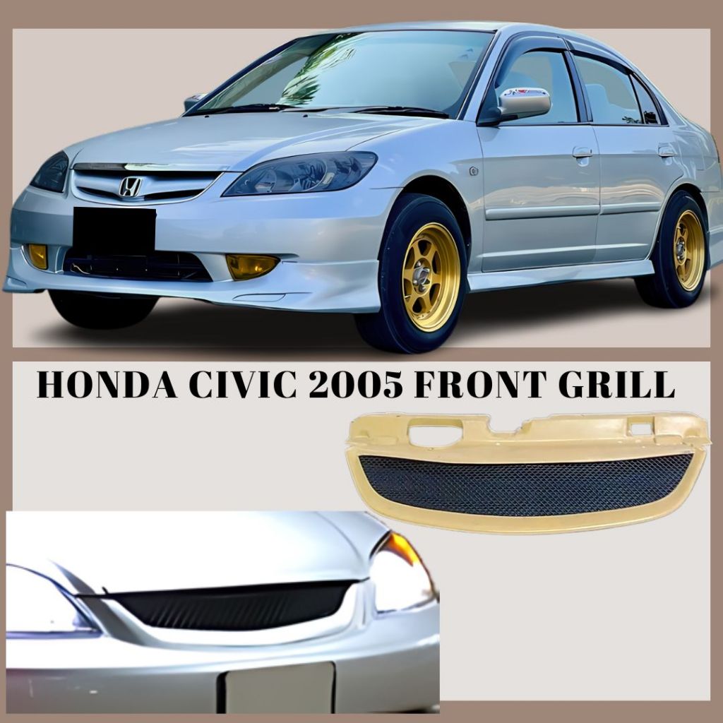 HONDA CIVIC 2005 Front Grill , CAR FRAME | Shopee Malaysia