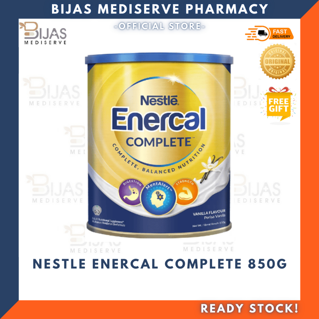 NESTLE ENERCAL COMPLETE 850G (EXP: 11/2026) | Shopee Malaysia