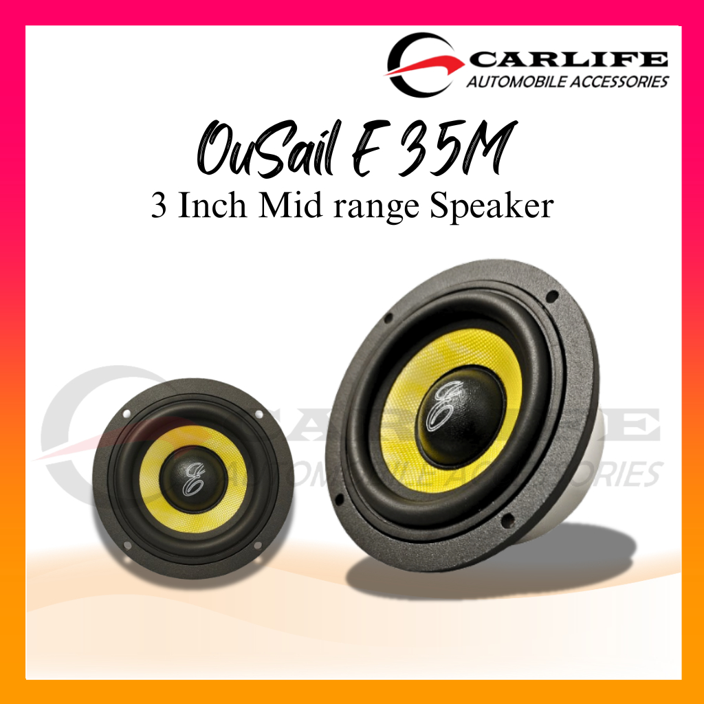 Ousail E-35M 3.5" Mid Range Speaker | Shopee Malaysia