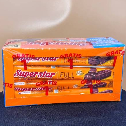COKLAT WAFER SUPERSTAR HARGA @ 1 KOTAK (20pcs) | Shopee Malaysia