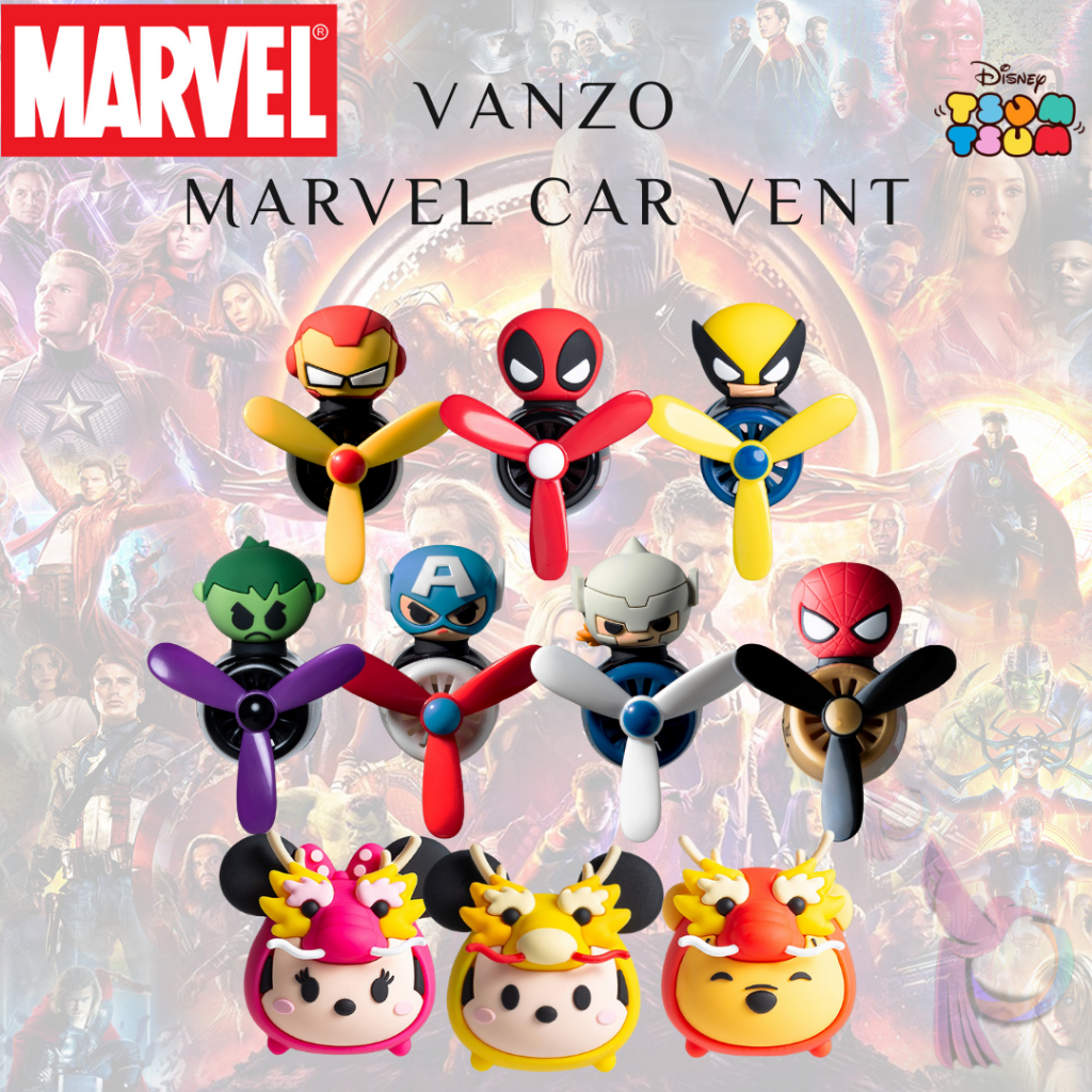 𝗩𝗔𝗡𝗭𝗢 Marvel Series Wolverine Deadpool Disney Tsum Tsum Ready Stock ...