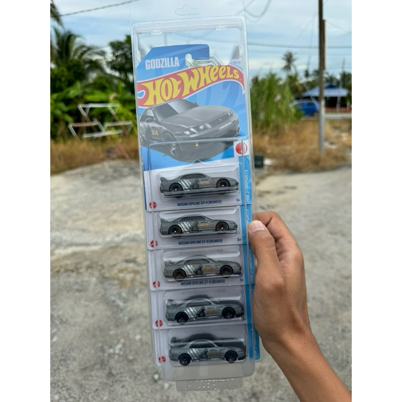 Hotwheels Nissan Skyline R33 Godzilla Grey | Shopee Malaysia