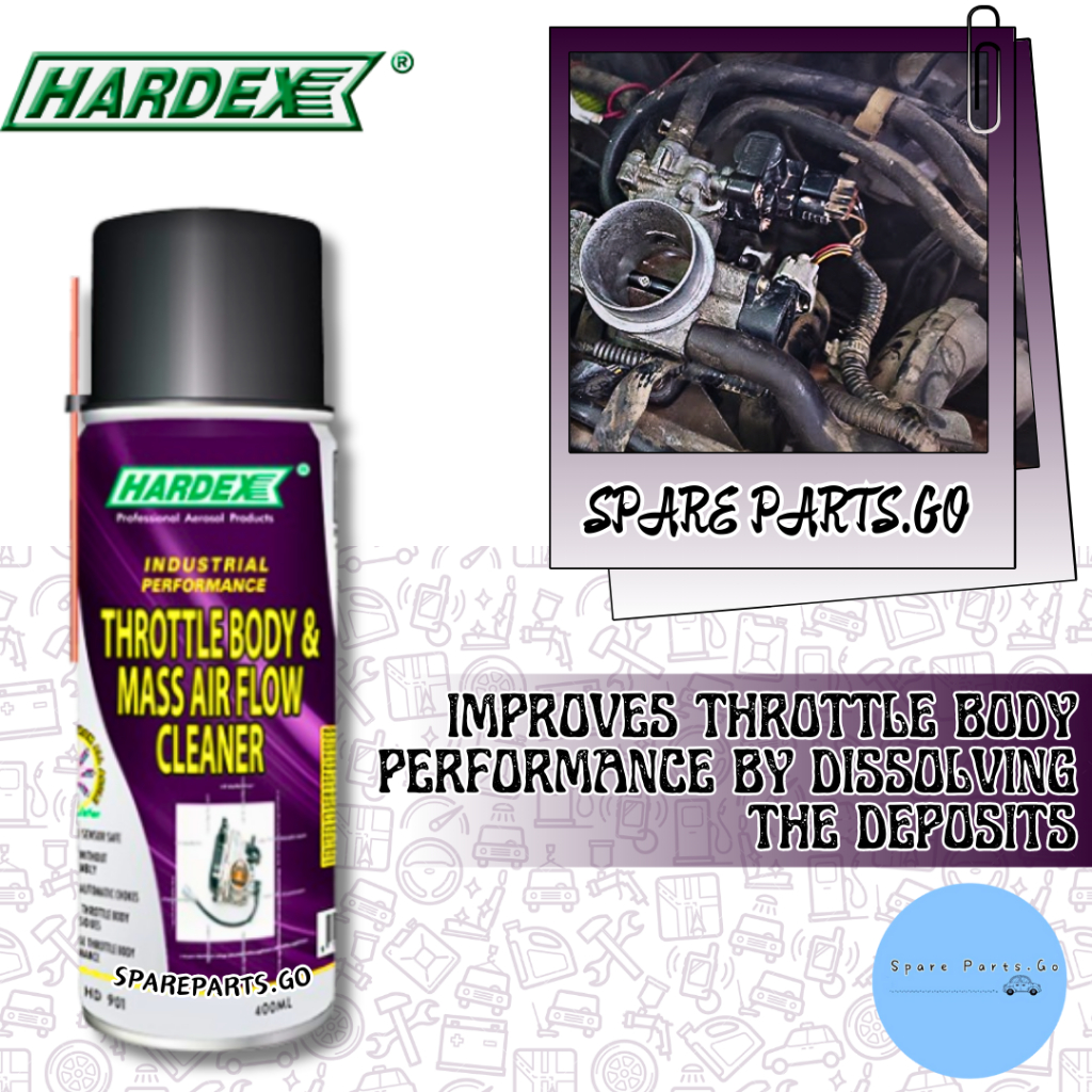 🔥[Ready Stock现货]🔥 HARDEX Throttle Body Cleaner (400 ml) 💯Original ...