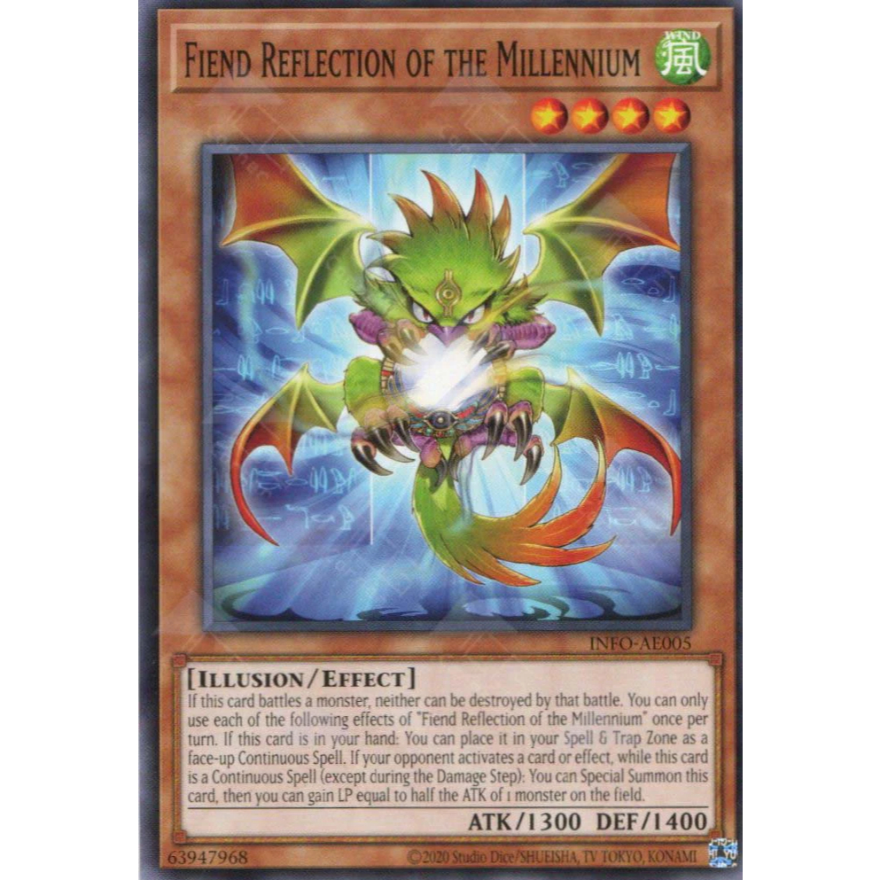 INFO-AE005 Fiend Reflection of the Millennium (N) | Shopee Malaysia
