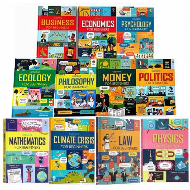 (11books hardcover) Usborne Business Economics etc for Beginners ...